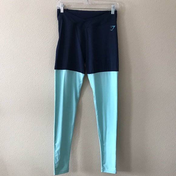 Gymshark | Pants & Jumpsuits | Gymshark Color Block High Rise Leggings ...